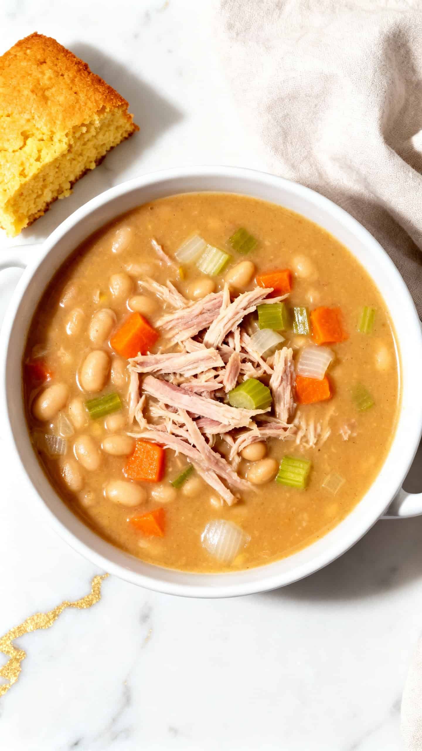 Crockpot Ham and Beans
