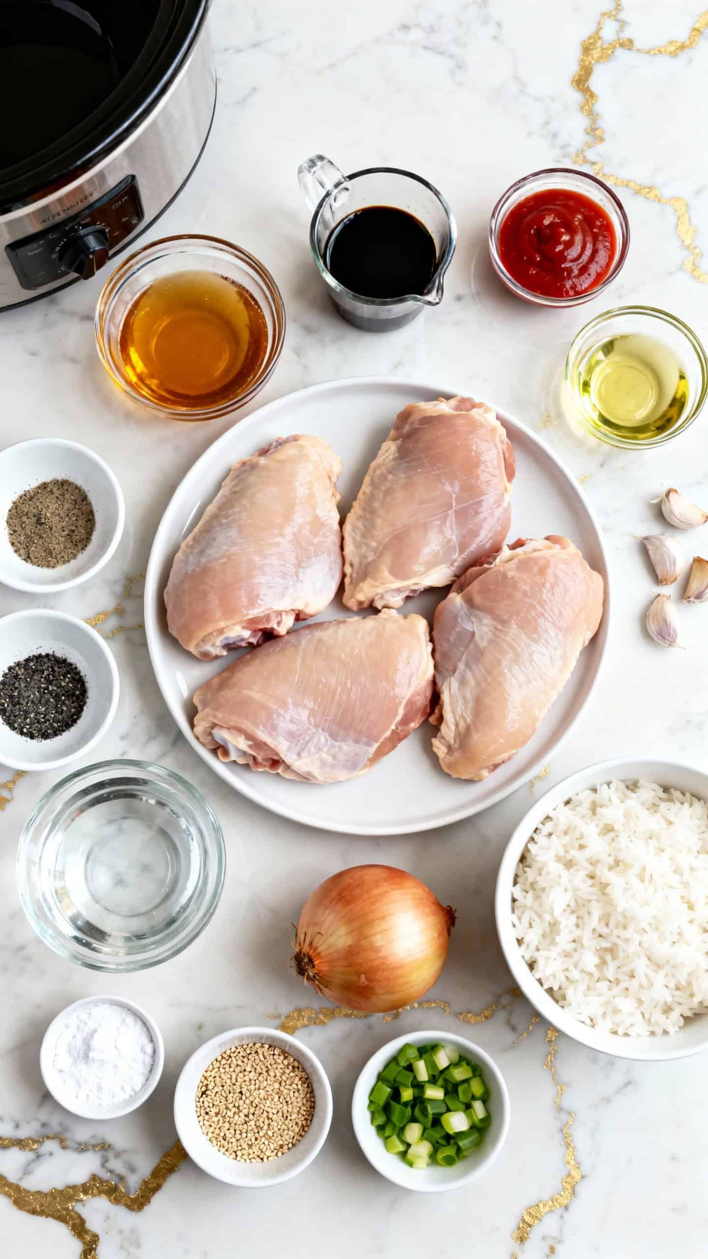 Crockpot Honey Garlic Chicken