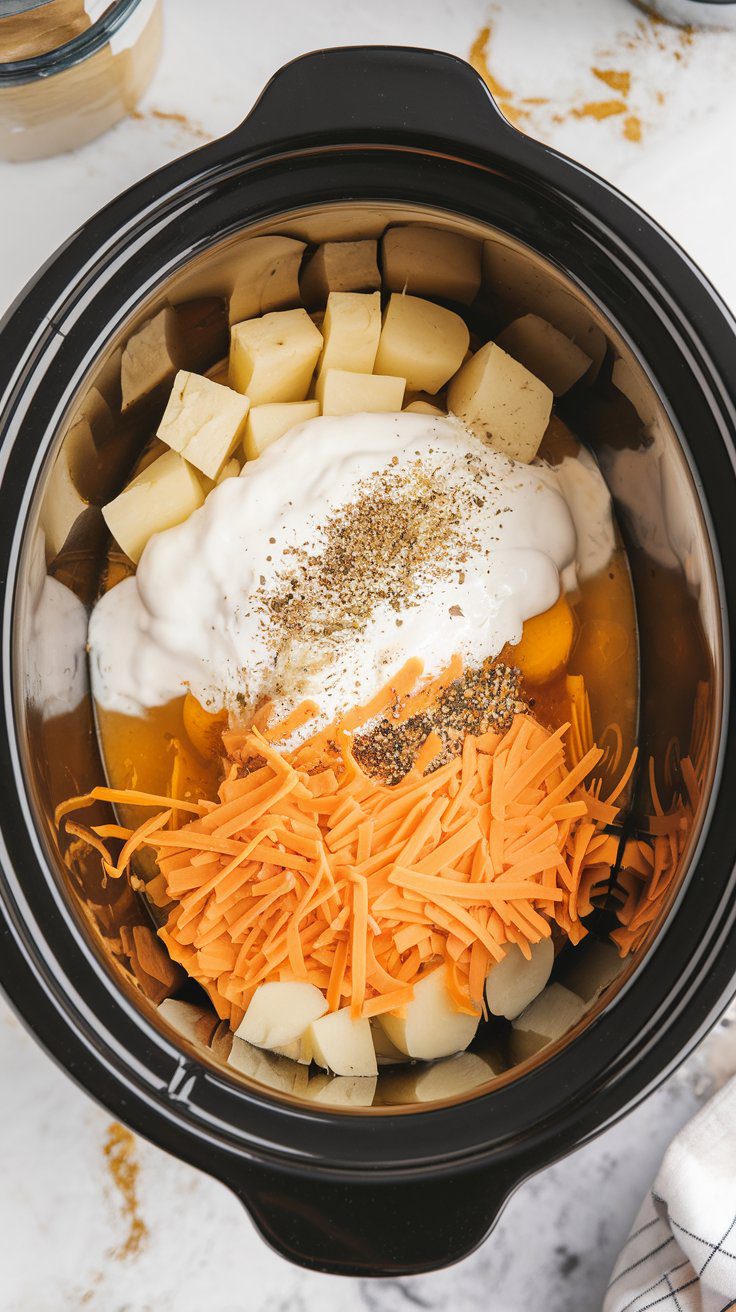 Crock Pot Crack Potato Soup