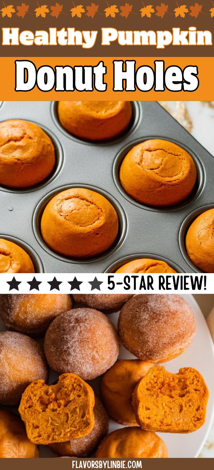 Healthy Pumpkin Donut Holes