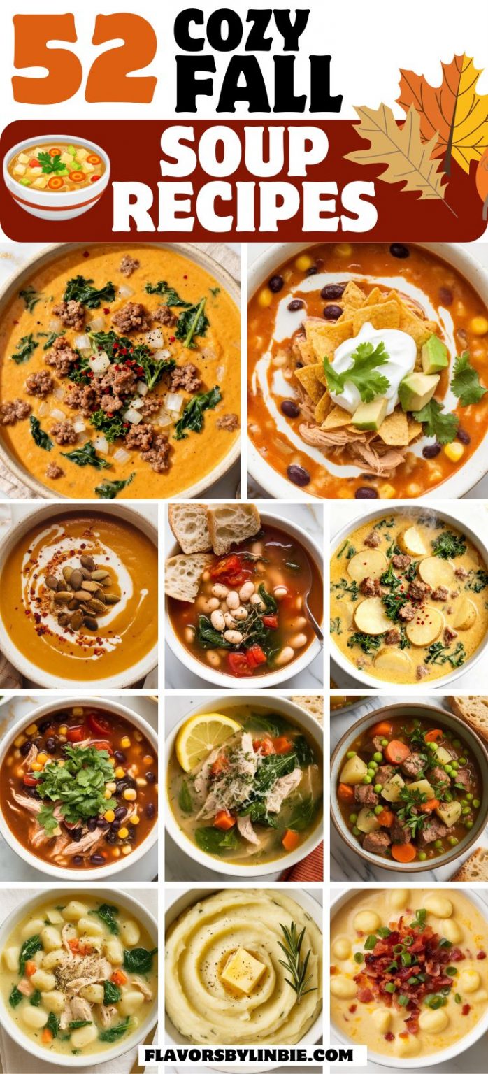 52 Fall Soup Recipes That Actually Feel Cozy