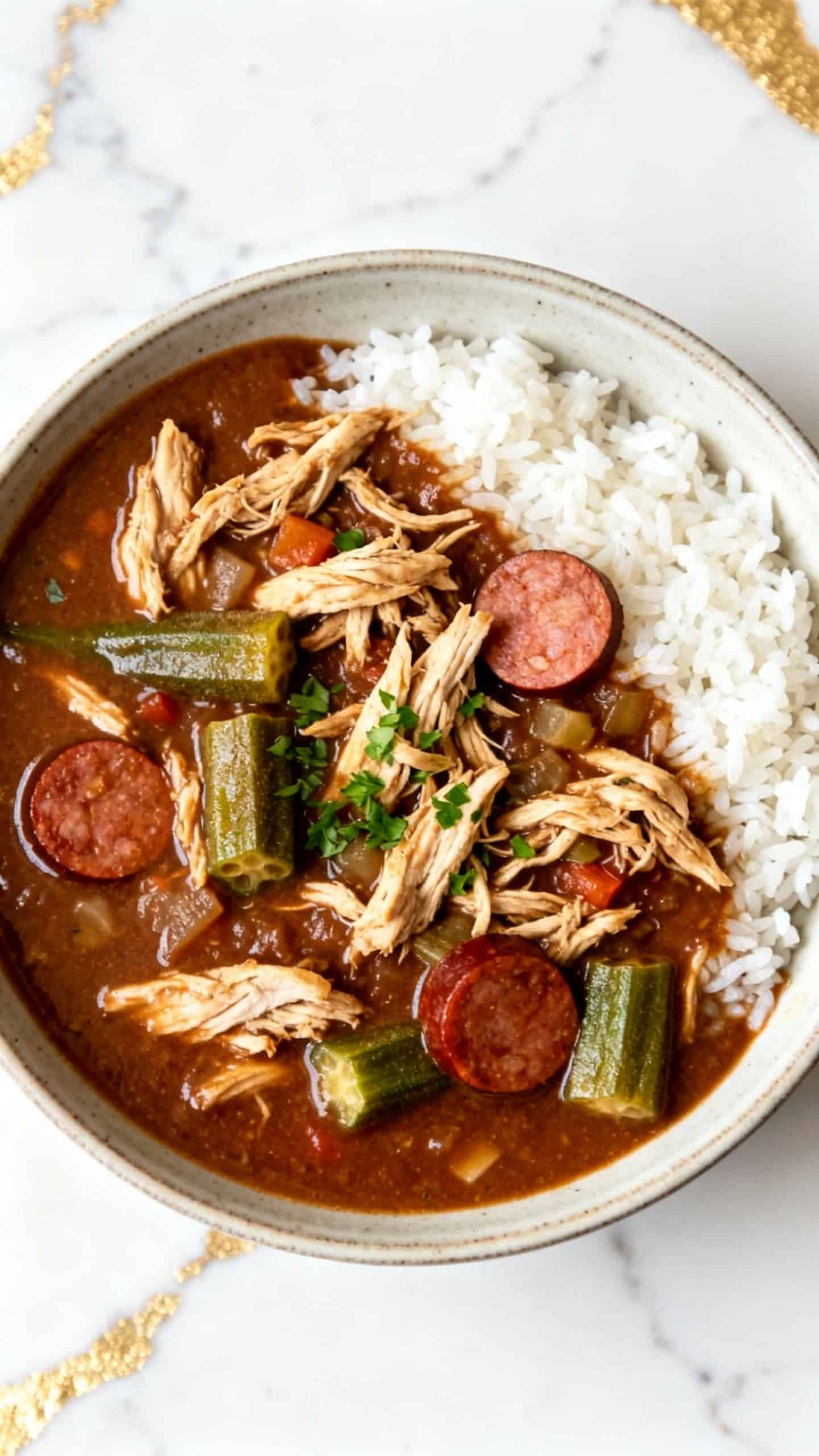 Chicken and Sausage Gumbo