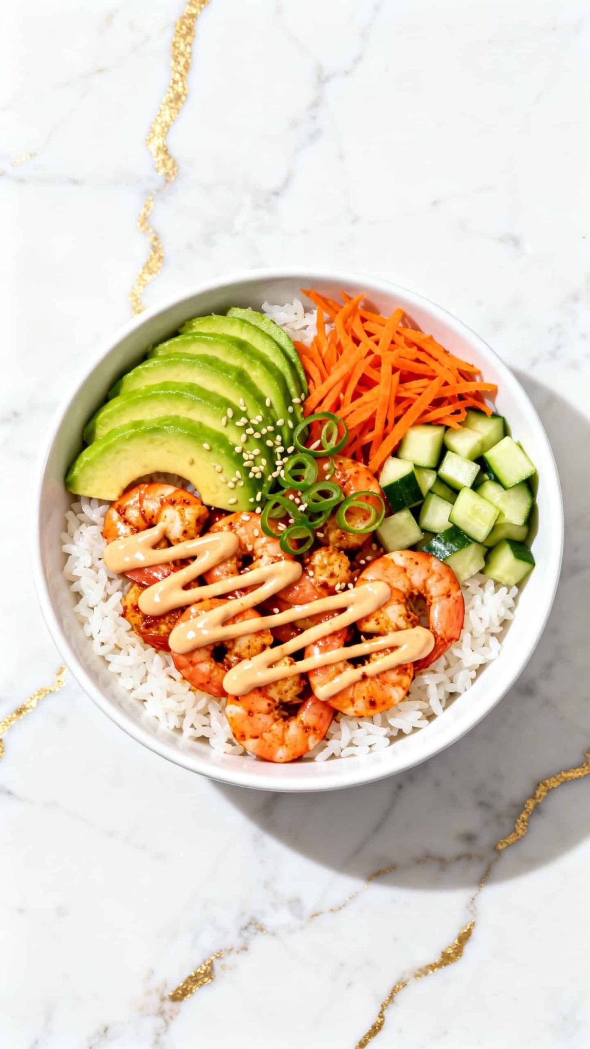 Spicy Shrimp Rice Bowl