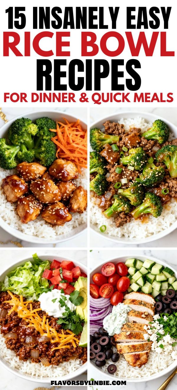 15+ Rice Bowl Recipes That Make Simple Meals Feel Complete
